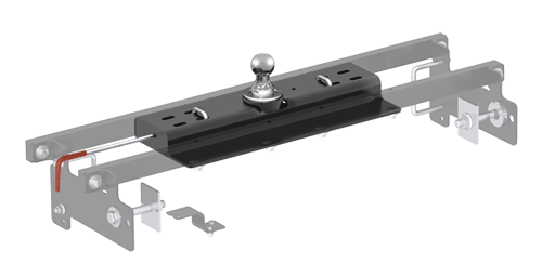 Gooseneck Hitch | Turnover Ball Hitch | B&W Trailer Hitches | CURT ...